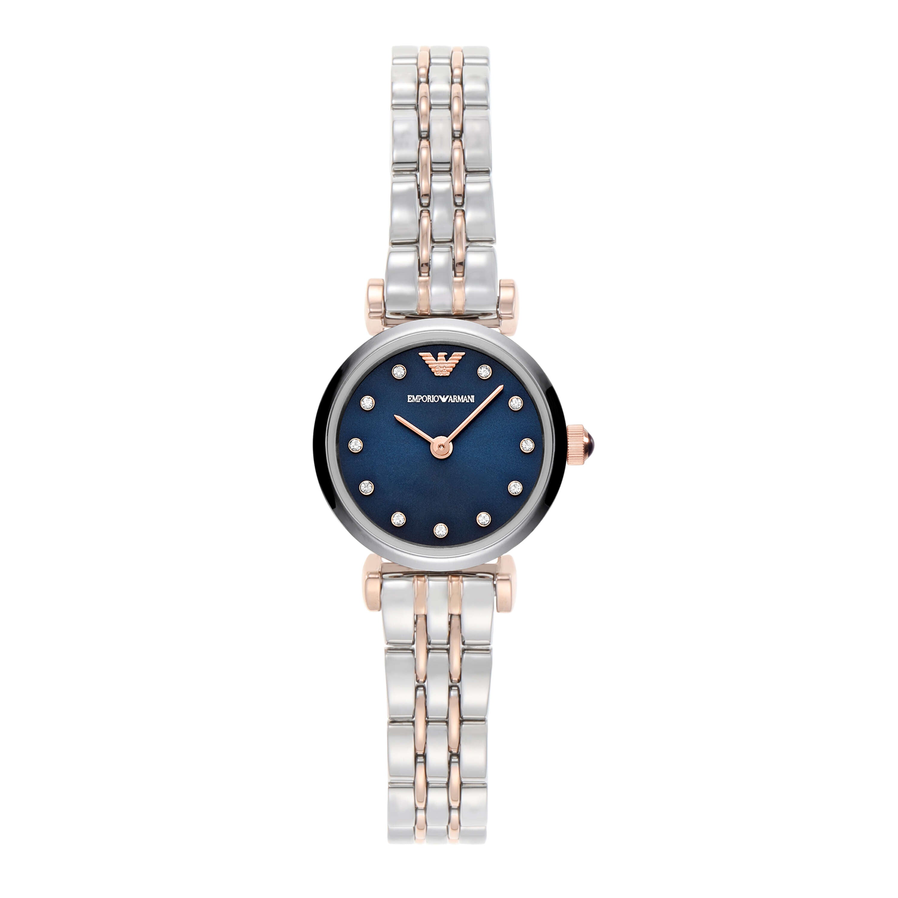 Emporio Armani Two Tone Analogue Watch AR11222 – Watch Station® - Hong ...