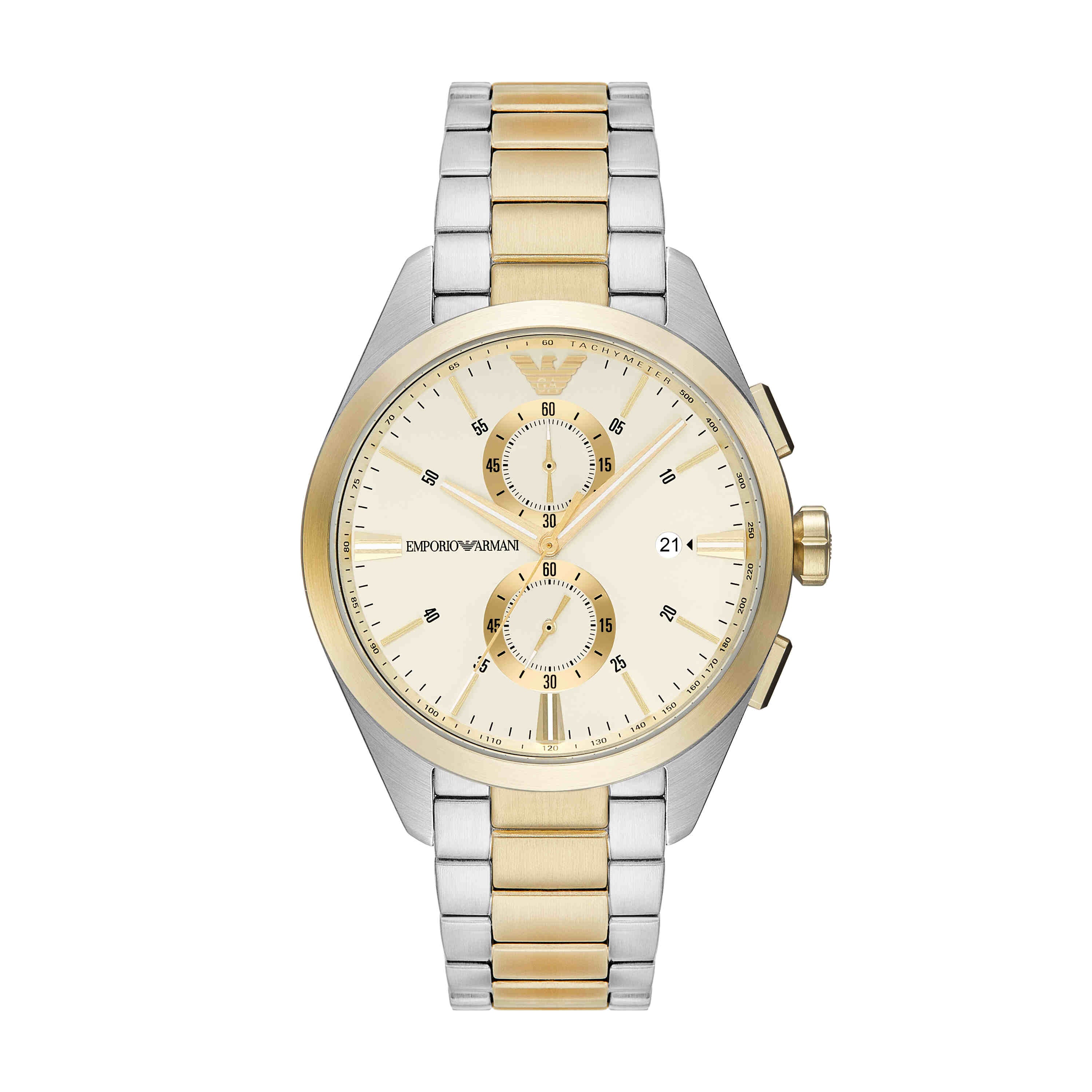 Emporio Armani Two Tone Chronograph Watch AR11605 – Watch Station ...