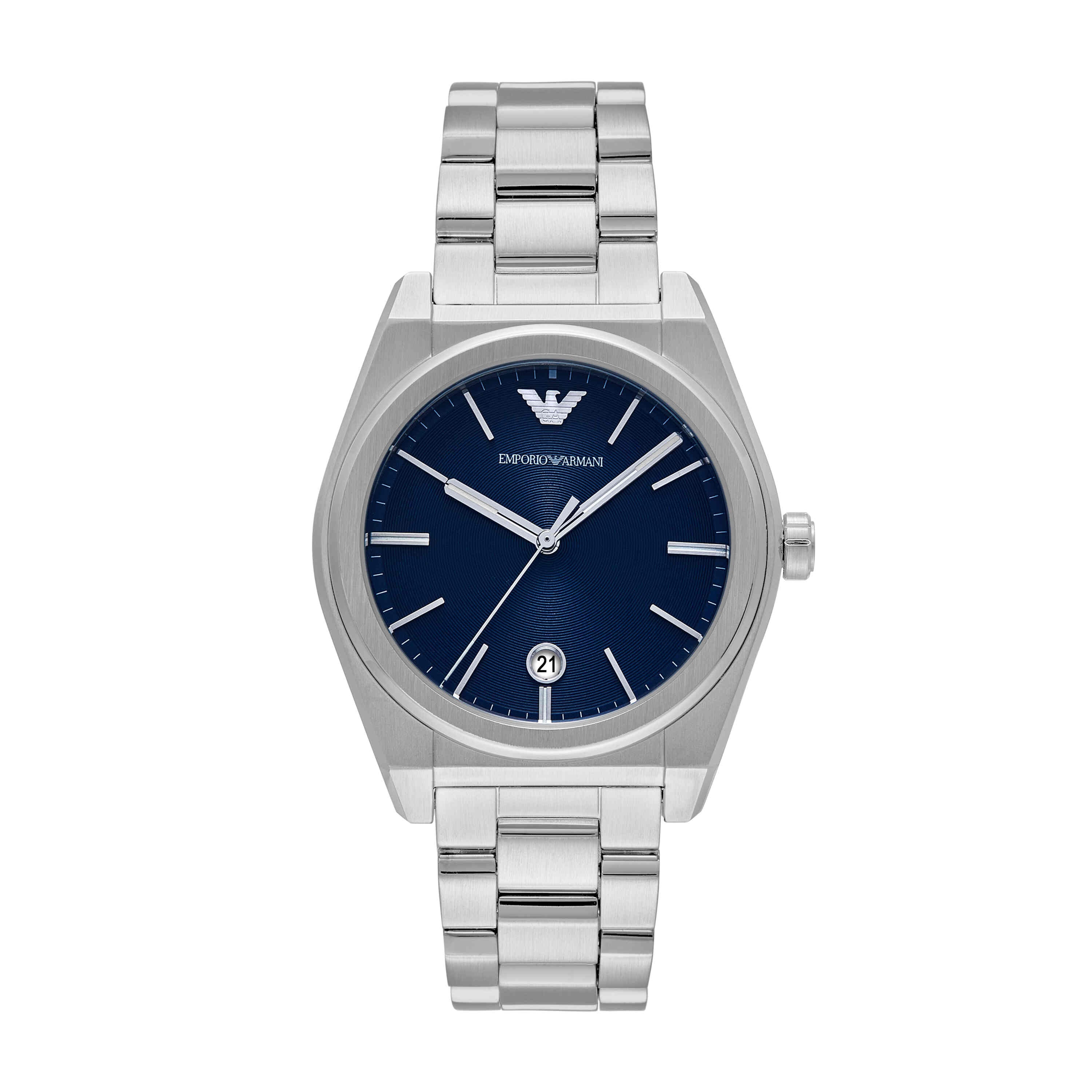 Emporio Armani Silver Tone Analogue Watch AR11620 – Watch Station ...