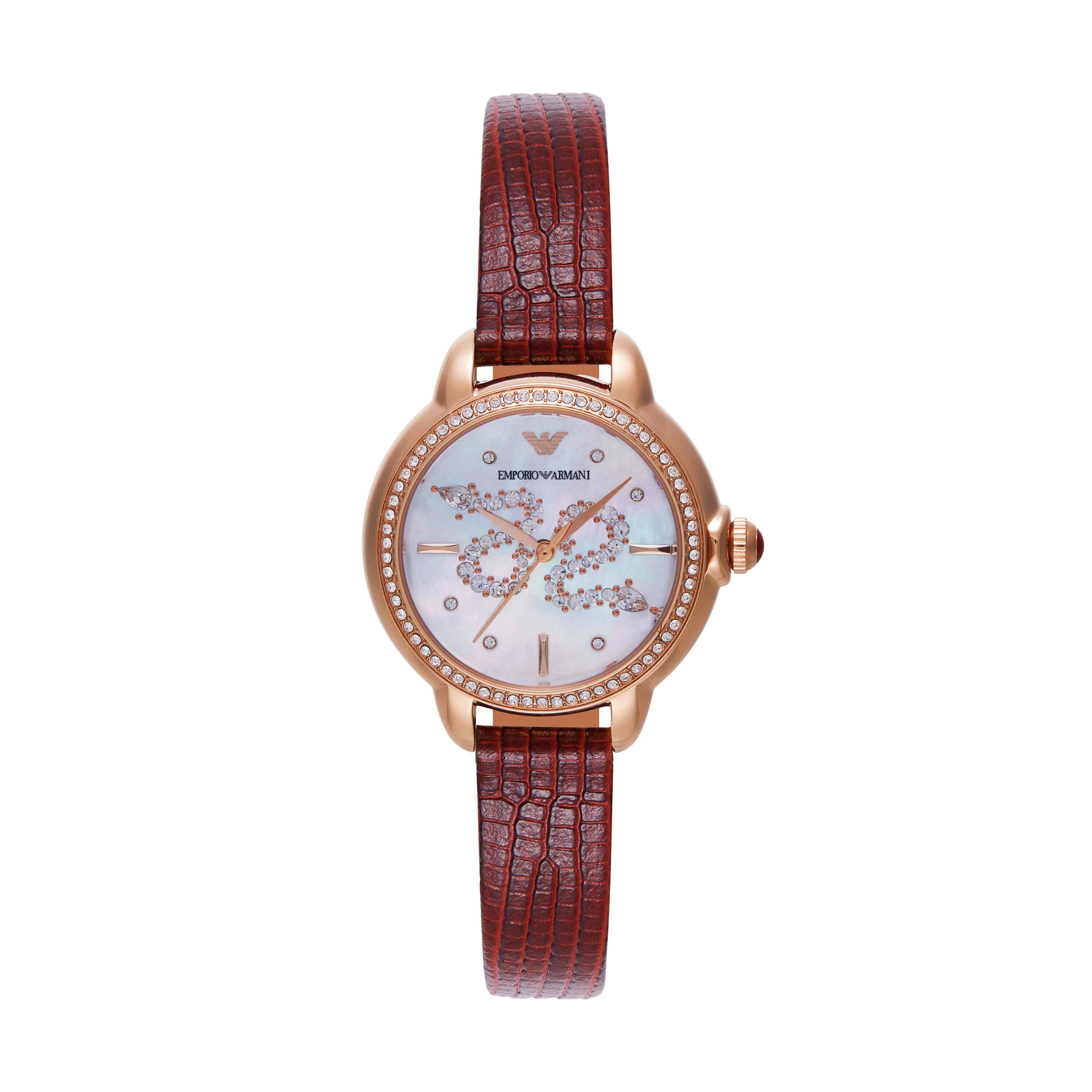 Emporio Armani Red Analogue Watch AR11646 – Watch Station® - Hong Kong ...