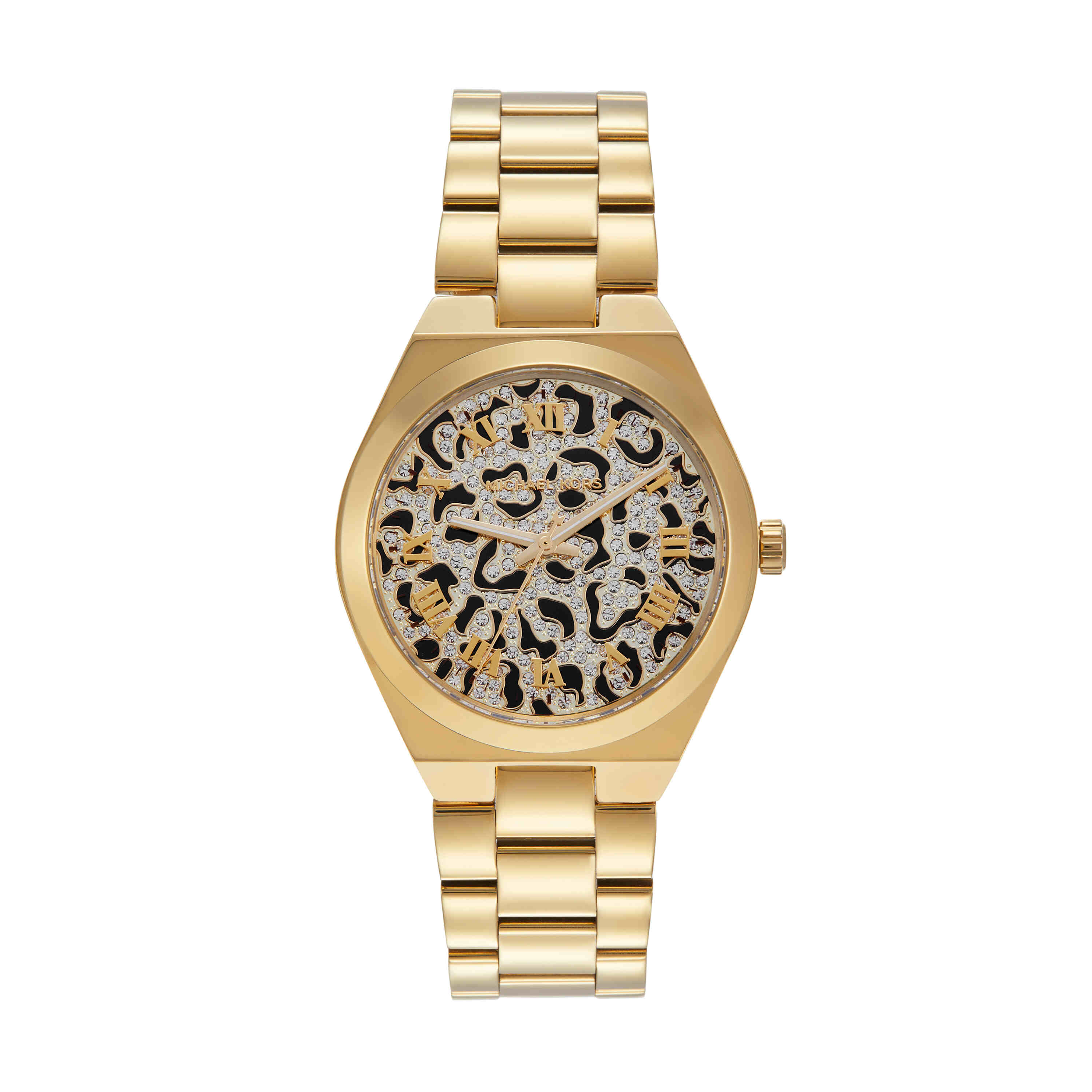Michael Kors Lennox Gold Tone Analogue Watch MK7500 – Watch Station ...